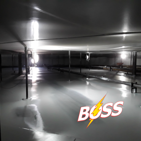 88 Watt LED Explosion Proof Light Scaffold Mount - BossLTR