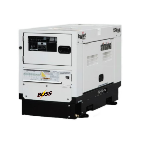 15kVA Portable Diesel Generator Skid Mounted - BossLTR