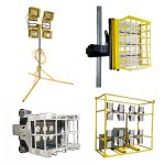 Temporary Sports Lighting - High School, College Boss Sports Lighting