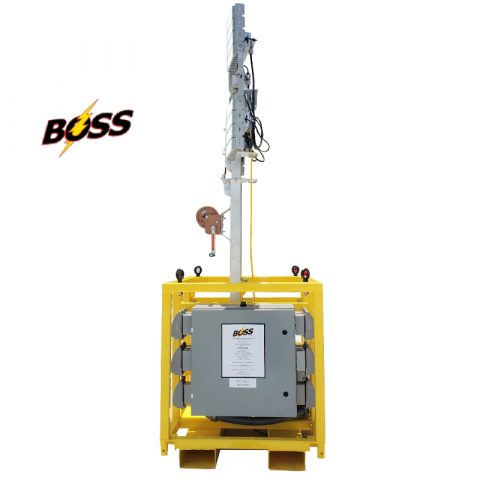 Light Tower 25kva GFCI Power Distribution Substation - BossLTR