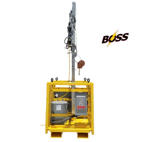 Light Tower 25kva GFCI Power Distribution Substation - BossLTR