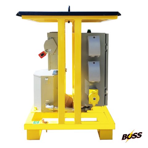 10kva GFCI Power Distribution Substation Skid Mounted - BossLTR
